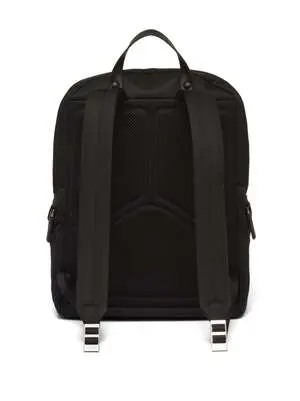 Prada Logo Plaque Backpack