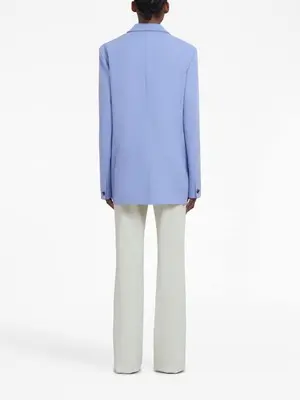 Marni Gima Single-breasted Blazer - Blue