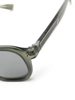 SNOB Round Frame Sunglasses