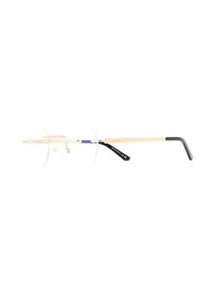 Cartier Santos De Rimless Glasses
