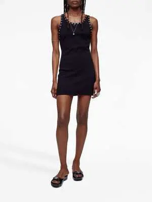 RE/DONE Eyelet Detail Tank Dress