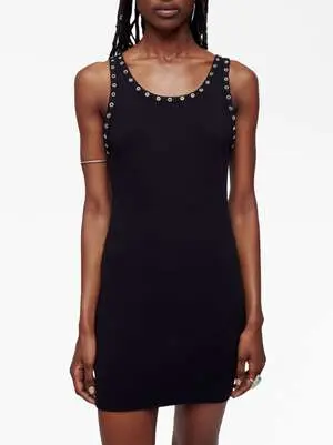 RE/DONE Eyelet Detail Tank Dress