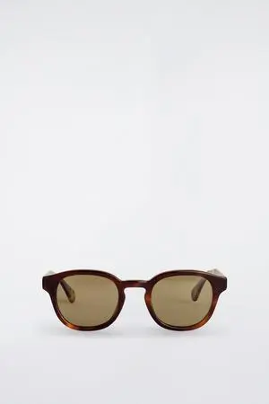Cos D-frame Sunglasses - Brown