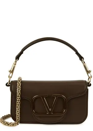Valentino Garavani Locò Small Leather Shoulder Bag