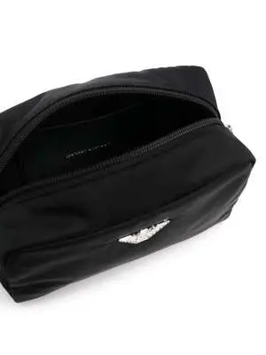 Emporio Armani Logo-plaque Makeup Bag
