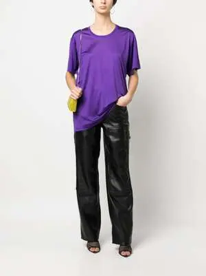 TOM FORD Short-sleeved Silk T-shirt