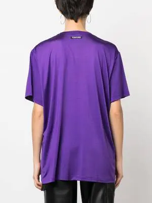 TOM FORD Short-sleeved Silk T-shirt