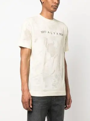 1017 Alyx 9sm Logo-print T-shirt - Neutrals