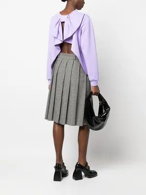 Viktor & Rolf Bow-back Long Sleeves Cotton T-shirt