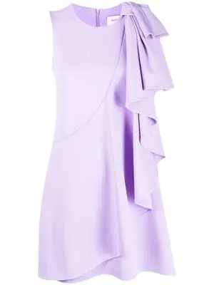 Viktor & Rolf Bow Volant Mini Dress
