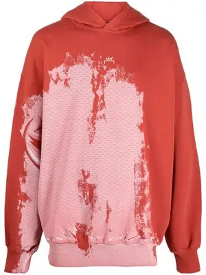 A-COLD-WALL* Brushstroke Abstract-print Hoodie