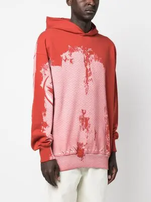 A-COLD-WALL* Brushstroke Abstract-print Hoodie