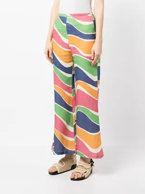CALA DE LA CRUZ Grace Linen Trousers