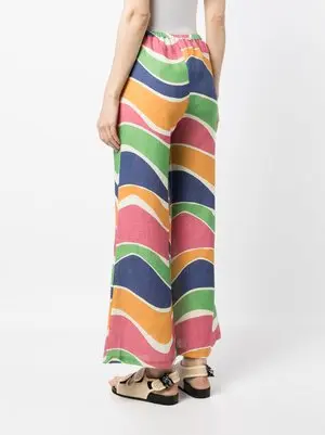 CALA DE LA CRUZ Grace Linen Trousers