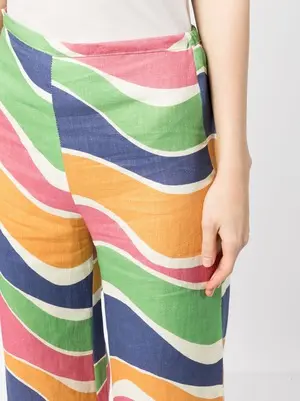 CALA DE LA CRUZ Grace Linen Trousers