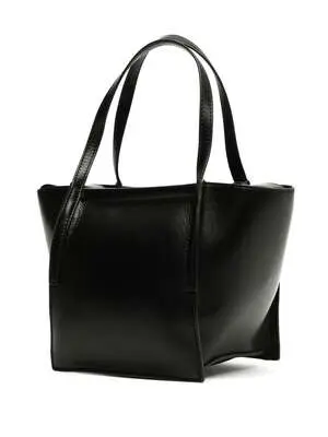 YU MEI Mini Milly Nappa Leather Tote Bag - Black