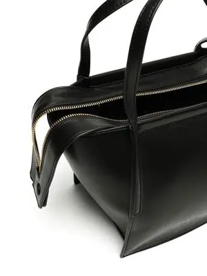 YU MEI Mini Milly Nappa Leather Tote Bag - Black