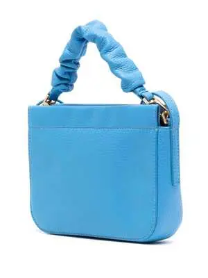 YU MEI Scrunchie Vi Deer Leather Bag - Blue