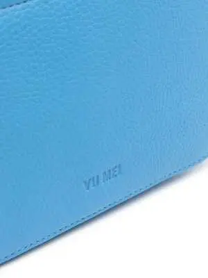 YU MEI Scrunchie Vi Deer Leather Bag - Blue