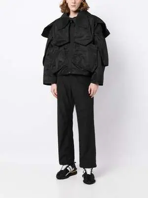 Alexander McQueen Oversized Pointed-pocket Jacket