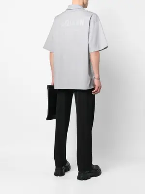 Alexander McQueen Logo-print Short-sleeved Shirt
