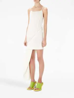 JW Anderson Asymmetric Sleeveless Dress - Neutrals
