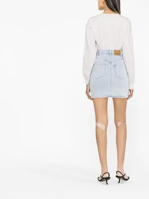 Isabel Marant Étoile Vabelia Denim Skirt - Blue