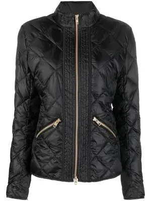 FAY Diamond-quilt Zip-fastening Jacket