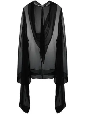 Rick Owens Flyproof Silk Tunic