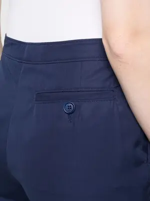 Aspesi Cropped Flared Trousers - Blue