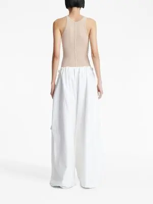 DION LEE Round-neck Tank Top - Sand