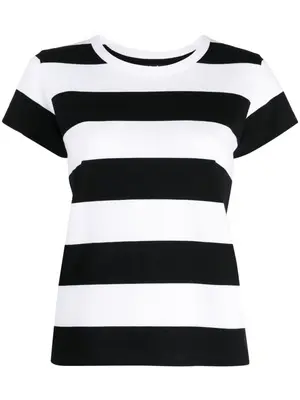 AGNÈS B. Striped Cotton T-shirt
