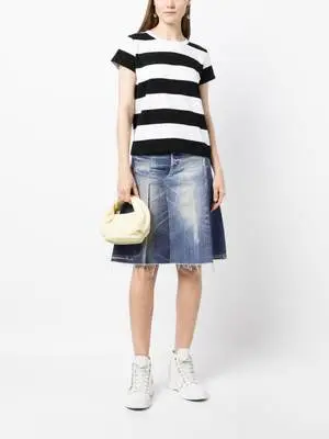 AGNÈS B. Striped Cotton T-shirt