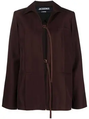 Jacquemus La Veste Amaro Jacket - Brown