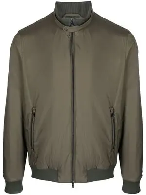 Herno Zip-fastening Bomber Jacket - Green