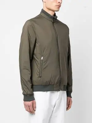 Herno Zip-fastening Bomber Jacket - Green