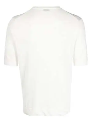 BALLANTYNE Short-sleeved Linen T-shirt