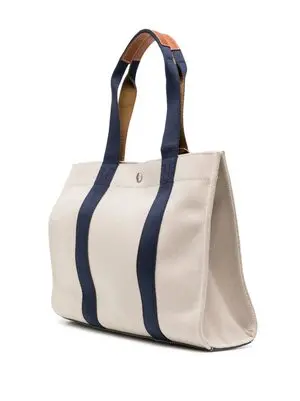 Tory Burch Logo-charm Detail Tote Bag