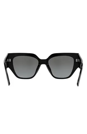 VOGUE 52mm Gradient Irregular Sunglasses