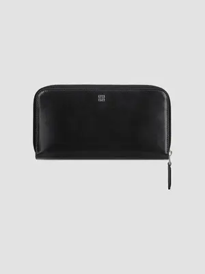 Givenchy Antigona Zipped Wallet In Box Leather