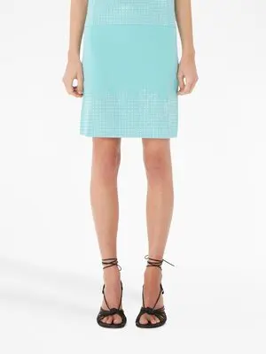 JW Anderson Stud-detail Knitted Skirt