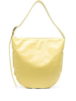 JIL SANDER Polished-finish Leather Tote Bag