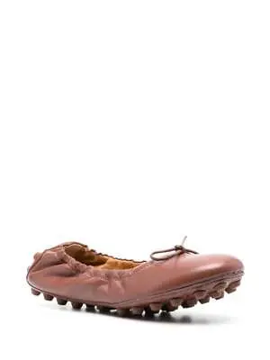 TOD'S Gommino Ballerina Shoes - Brown