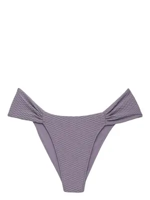 ANINE BING Naya Bikini Bottom - Purple