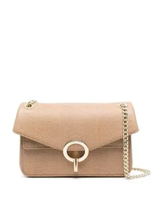 Sandro Yza Leather Shoulder Bag