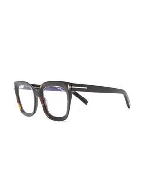 TOM FORD Side Logo-plaque Detail Eyeglasses