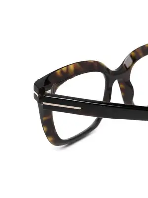 TOM FORD Side Logo-plaque Detail Eyeglasses