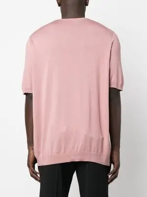 Tagliatore Knitted Silk T-shirt
