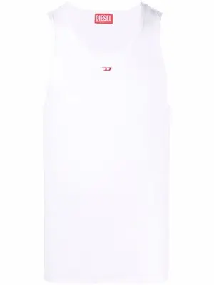 DIESEL® Diesel Logo Embroidered Tank Top 100