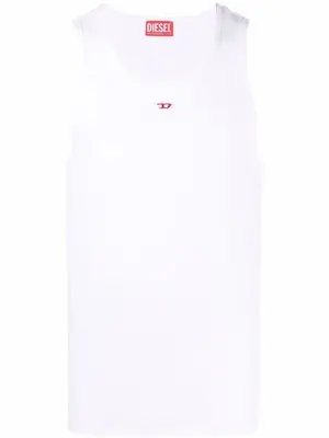 DIESEL® T-lifty-d Logo-embroidered Tank Top